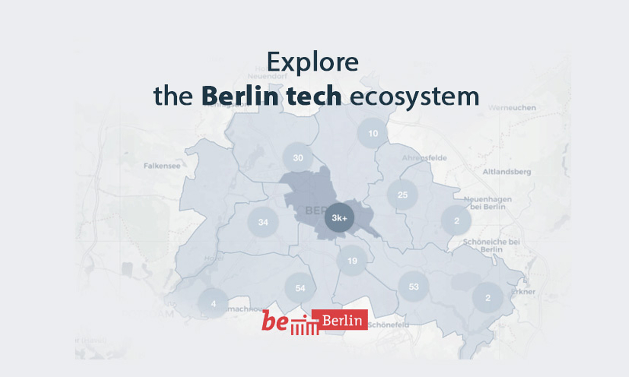 Startup-map.berlin geht online | Über Projekt Zukunft